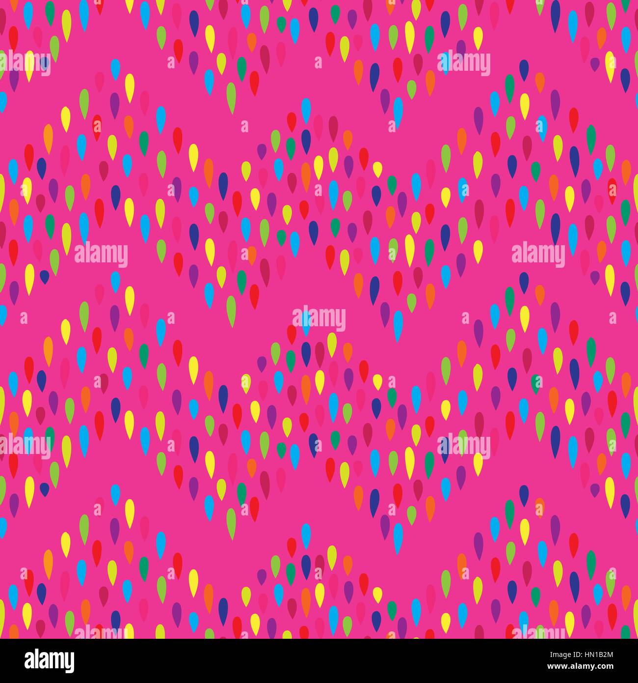 Abstract Geometric Dot Tiled Pattern Spot Ornament Linear Zig Zag