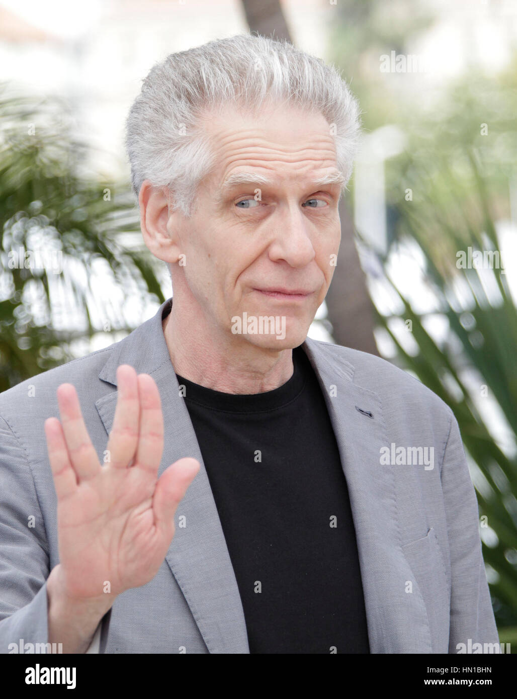 Director David Cronenberg poses at the photo call for the film ...