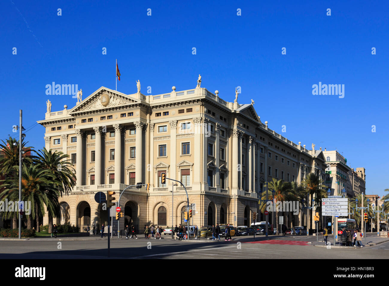 Military Government Building, Gobierno Militar, Barcelona, Catalonia ...