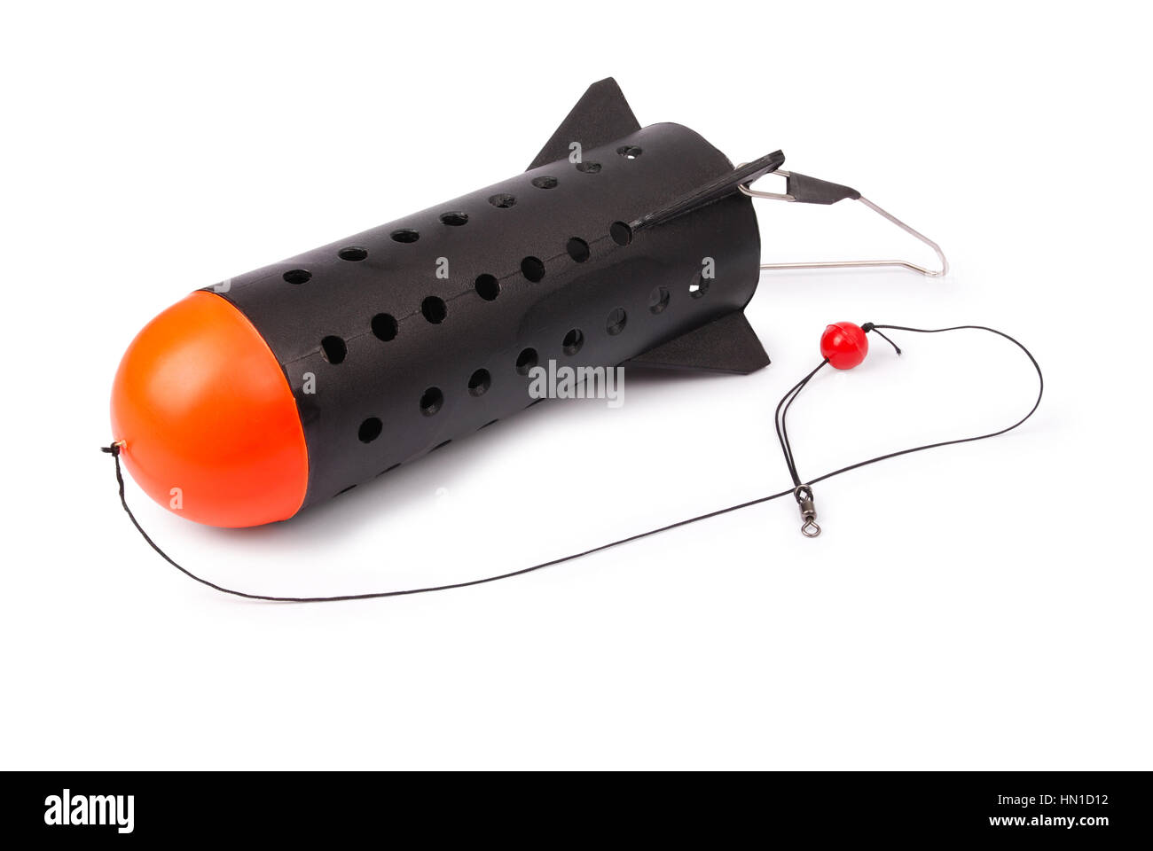 Bait rocket L carp spirit isolated with path. Carp anglers seeking to ...