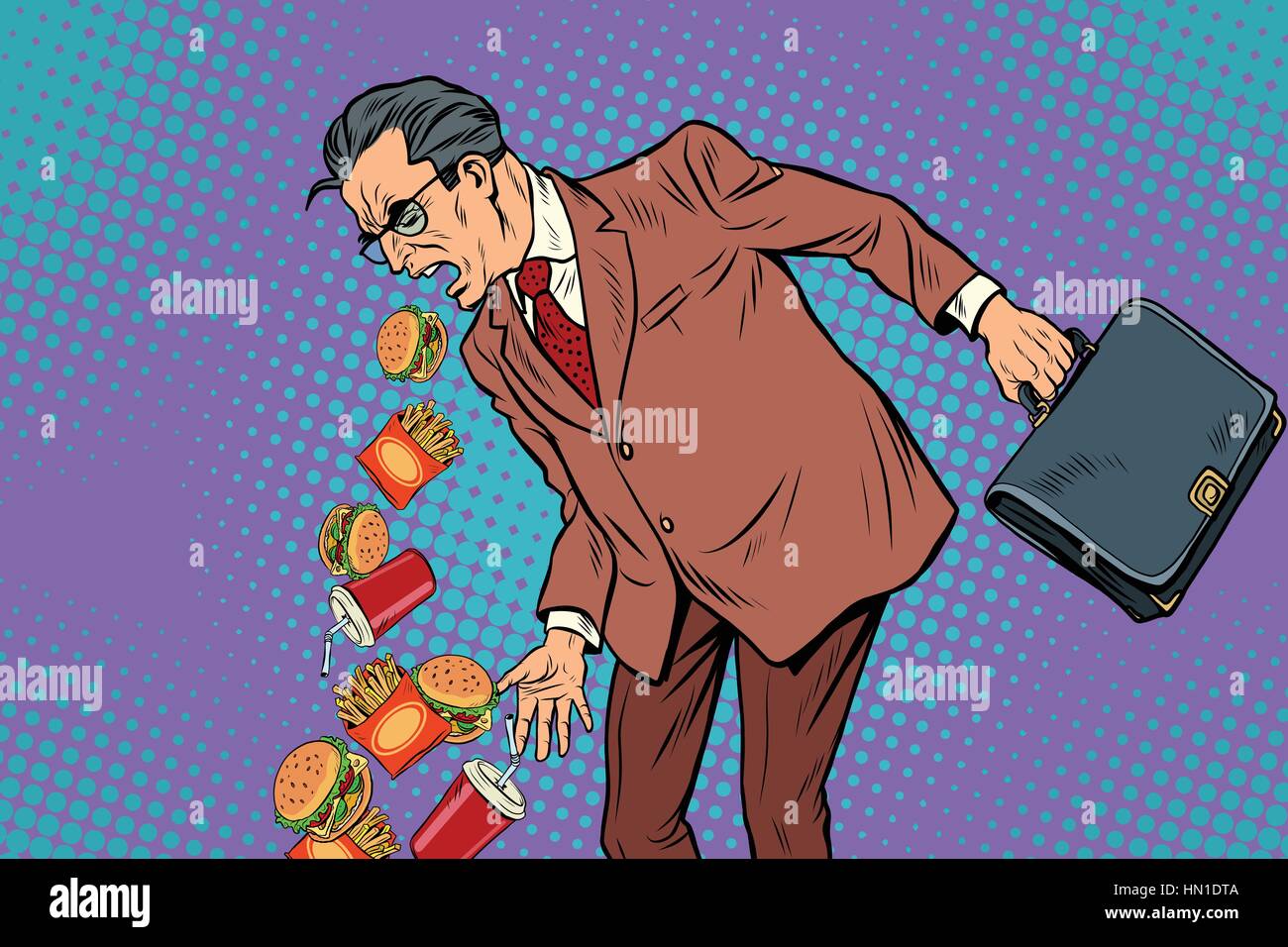 Emotion sick Stock Vector Images - Alamy