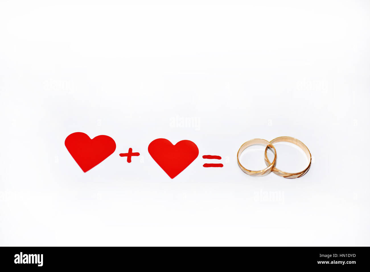 Weddings day two rings hi-res stock photography and images - Alamy