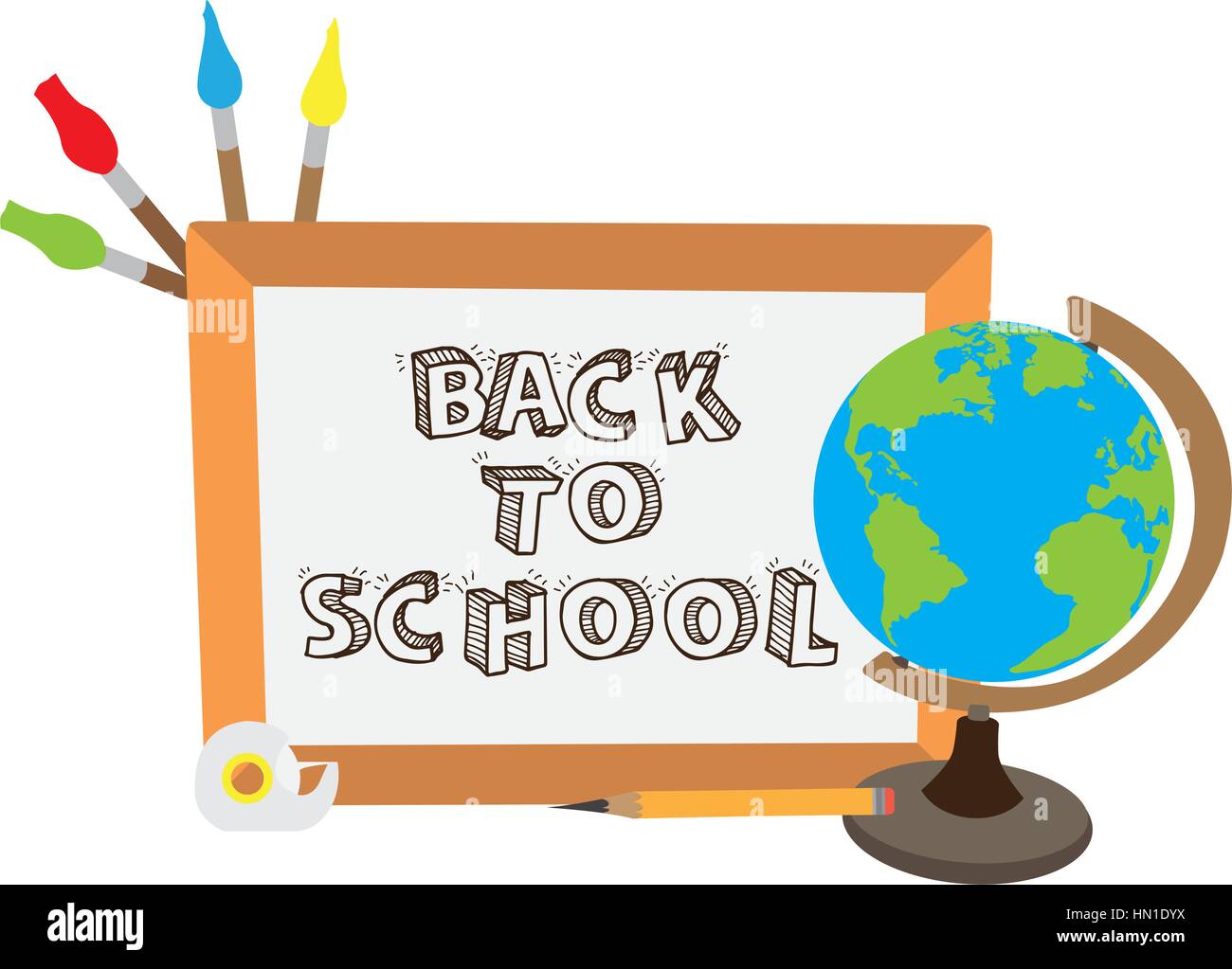 Back to school Stock Vector Image & Art - Alamy