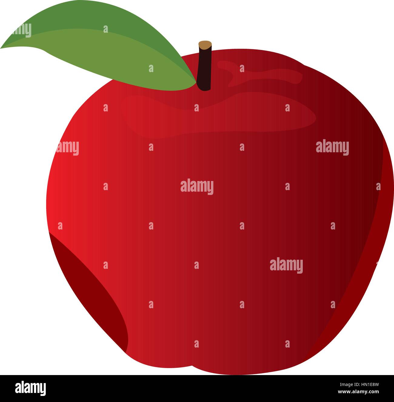 Isolated colored apple Stock Vector Image & Art - Alamy