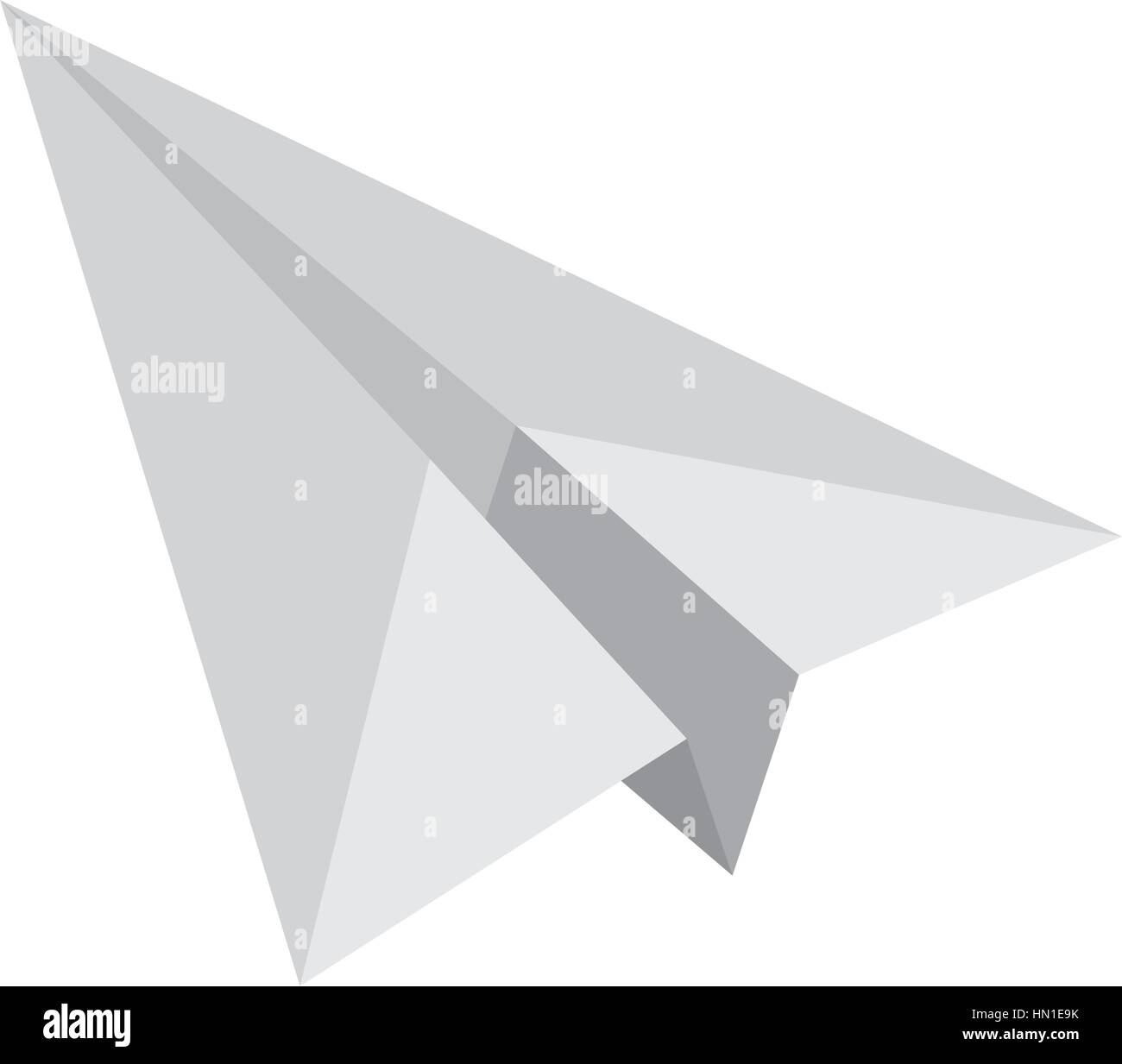 Isolated airplane origami Stock Vector Image & Art - Alamy