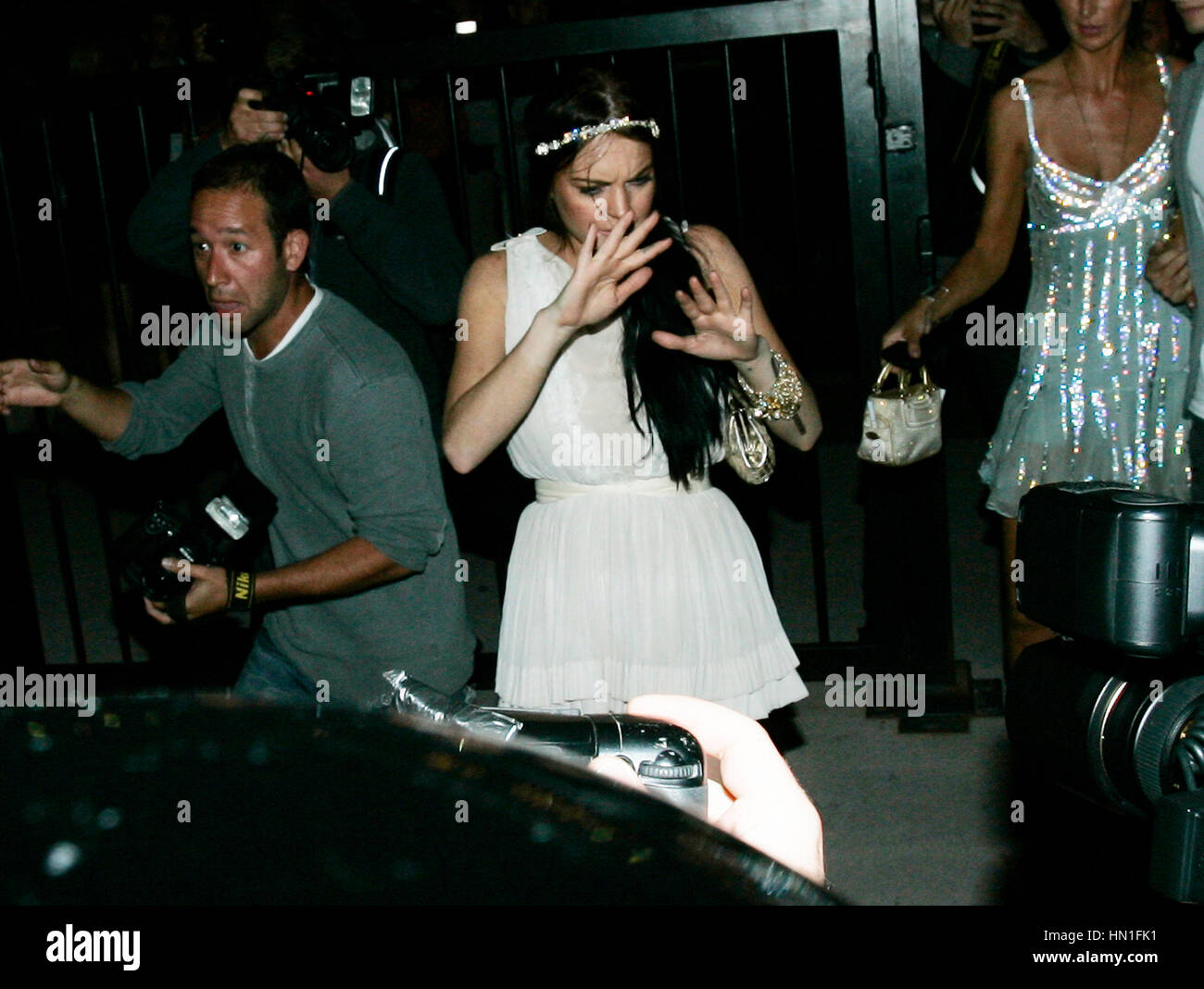 Lindsay Lohan at the docks in Cannes, France on May 22, 2010. Photo by ...