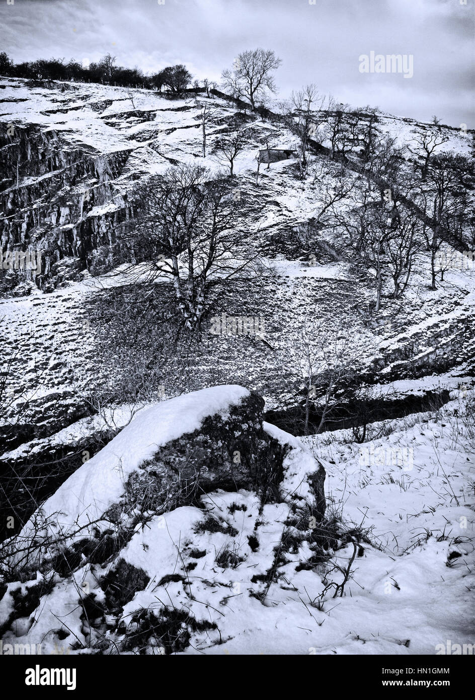 in the bleak midwinter Stock Photo - Alamy