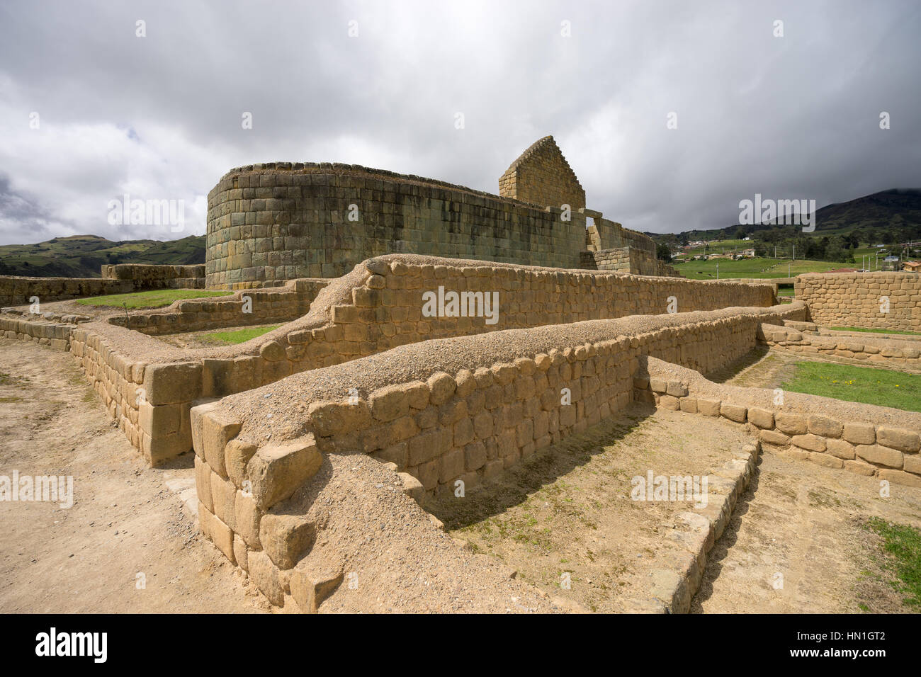 July 16,2016 Cuenca,Ecuador: religious monument in the historical center of the colonial town ...