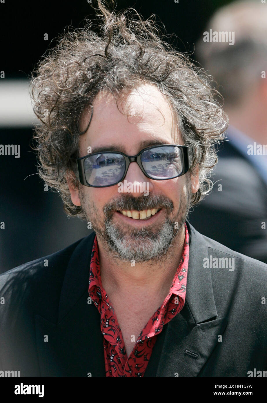 Tim burton cannes film festival jury photocall hi-res stock photography ...