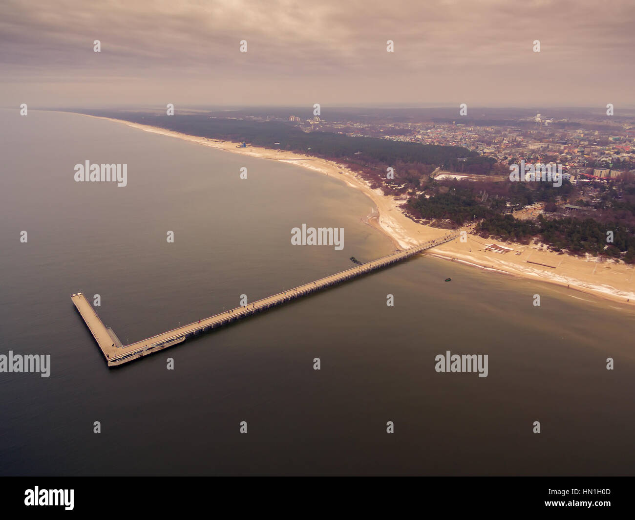 Palanga drone hi-res stock photography and images - Alamy