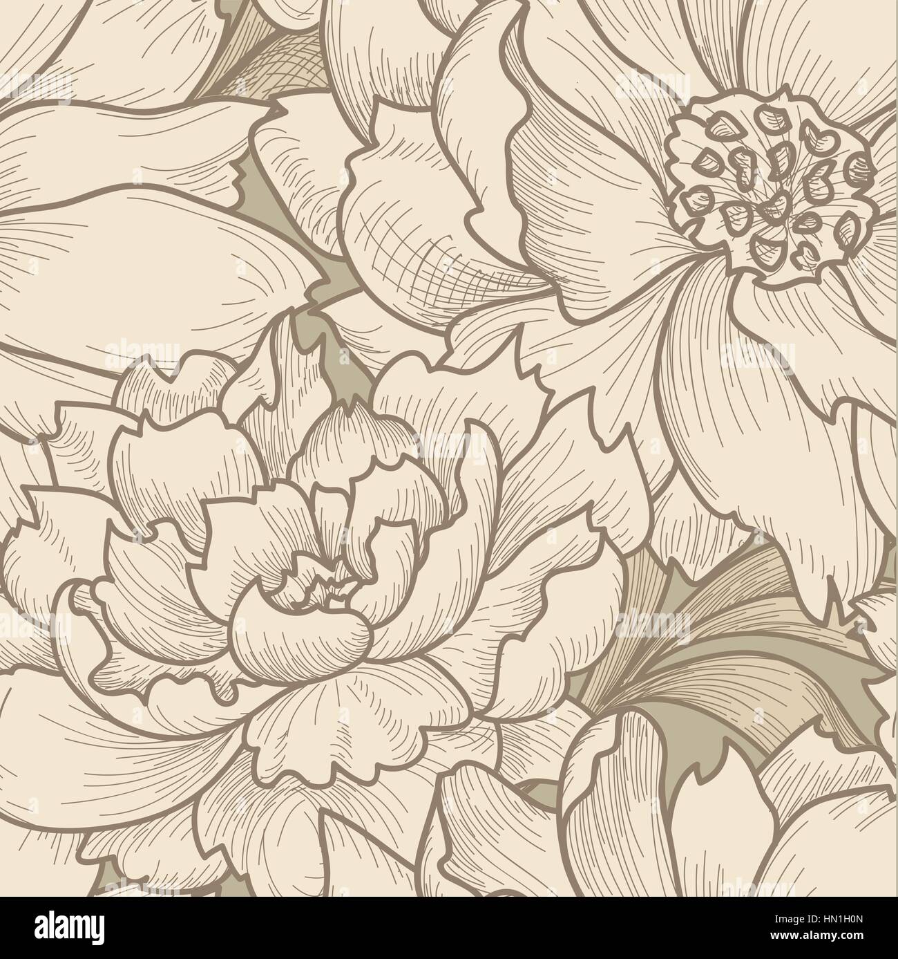 Floral seamless pattern. Flower background. Floral seamless texture ...