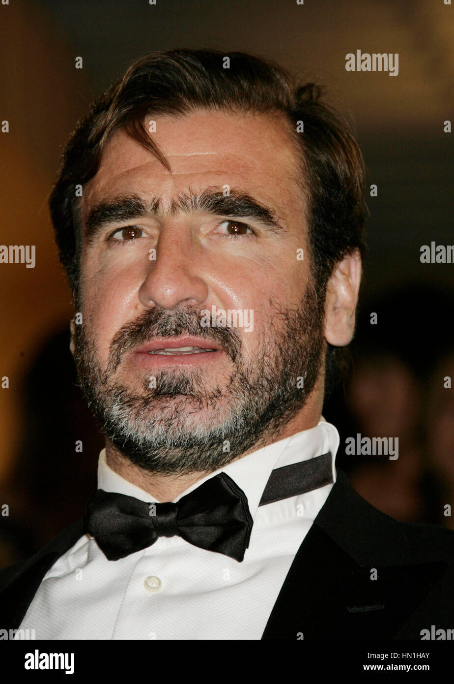 Eric Cantona attends the Looking For Eric Premiere held at the Palais ...