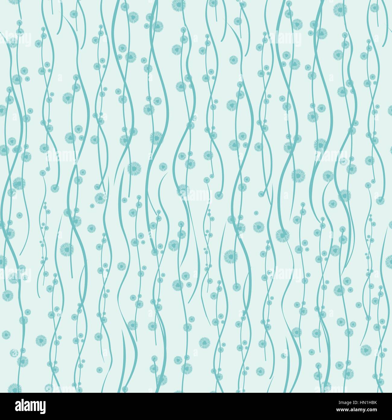 Seaweed pattern vector hi-res stock photography and images - Alamy
