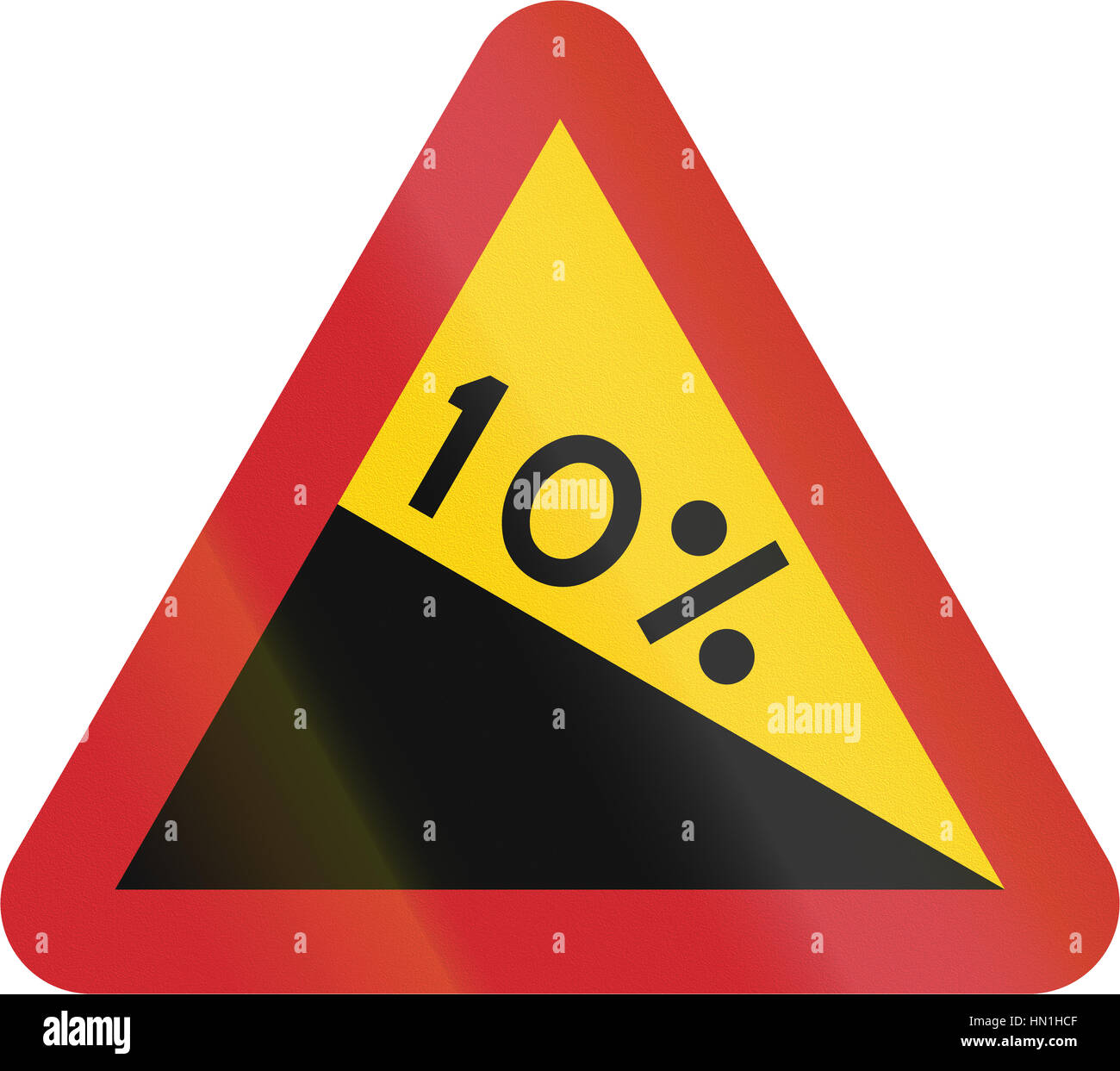 10 percent downhill gradient hi-res stock photography and images - Alamy