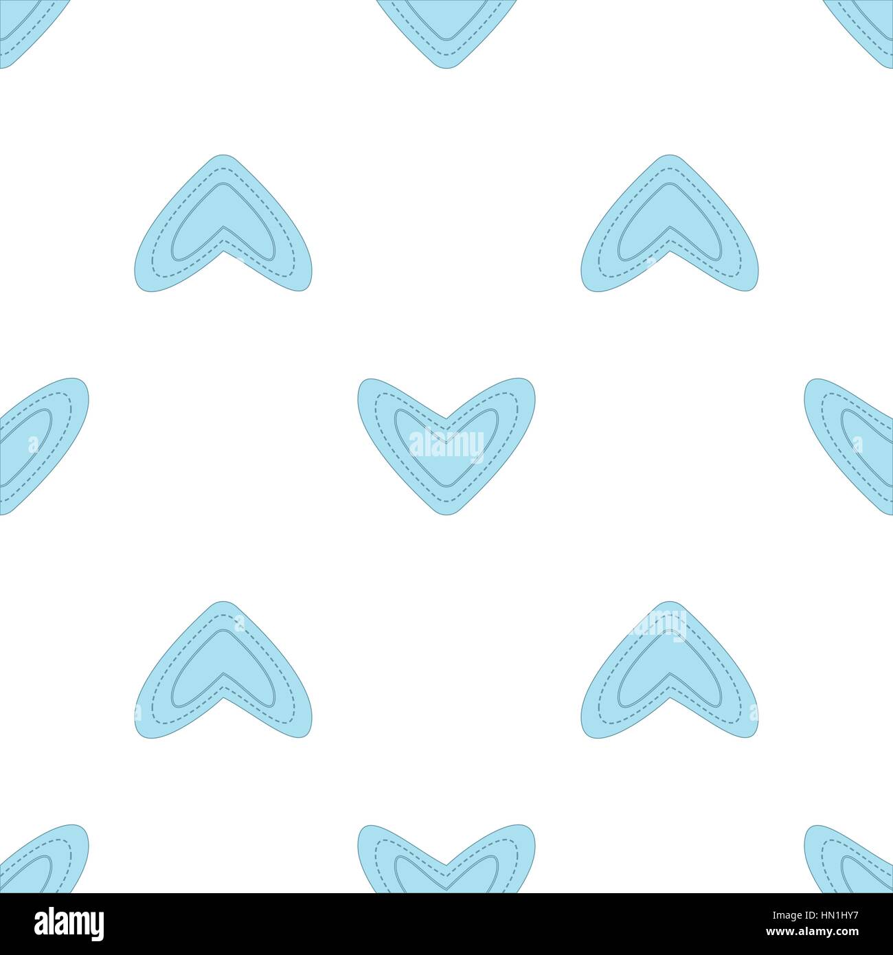 Blue paper hearts on Stock Vector Images - Alamy