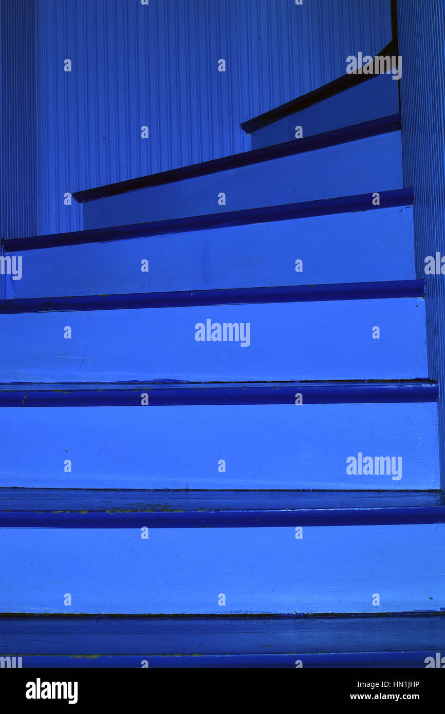 Inside interior stairs staircase steps hi-res stock photography and ...