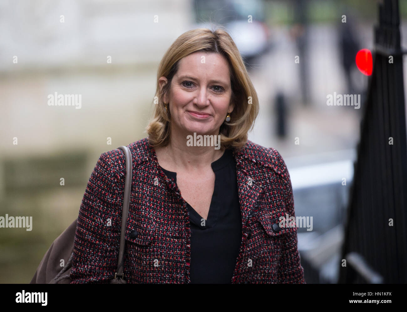 Home secretary,Amber Rudd,arrives at Downing street for a Cabinet ...
