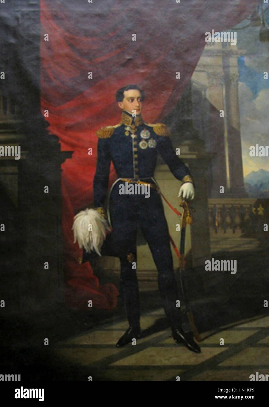 Miguel I de Portugal - Queluz Stock Photo - Alamy