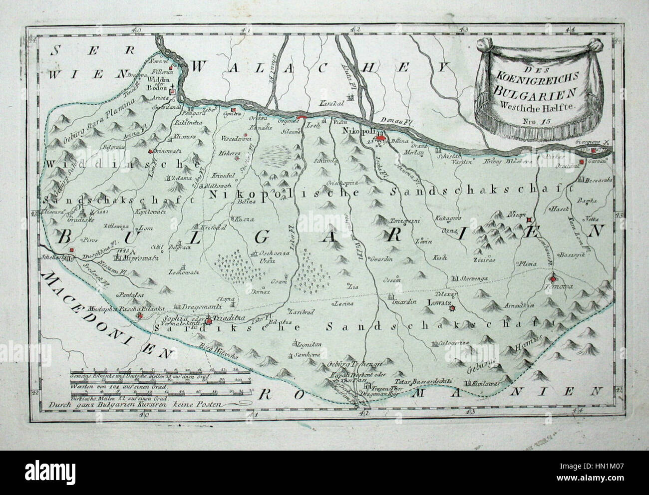 Historical bulgaria map hi-res stock photography and images - Alamy