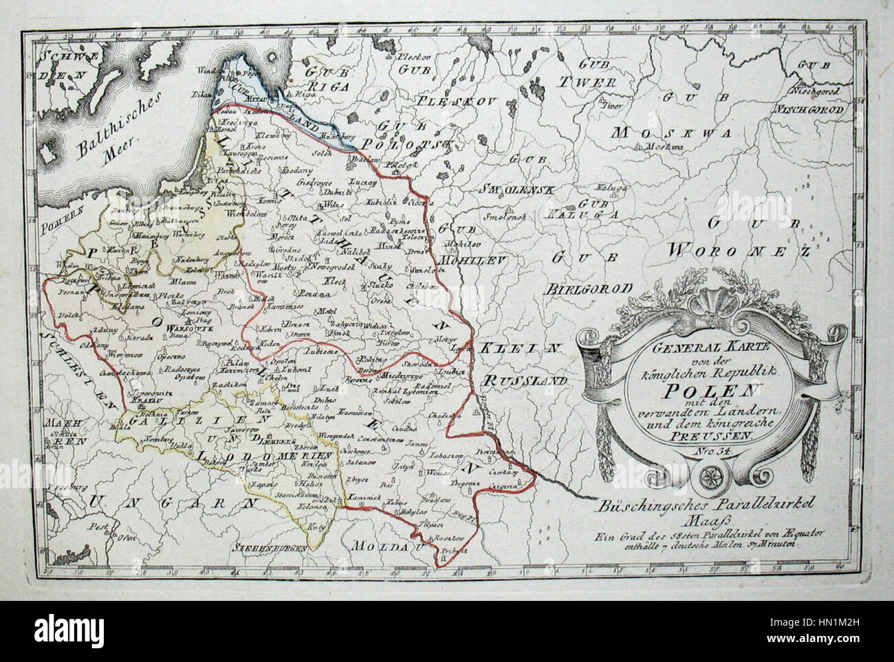 Poland europe map hi-res stock photography and images - Alamy