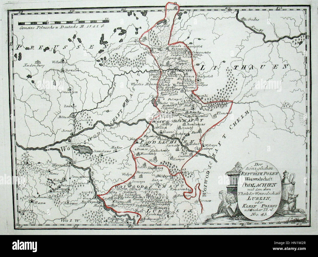 Map poland antique hi-res stock photography and images - Alamy