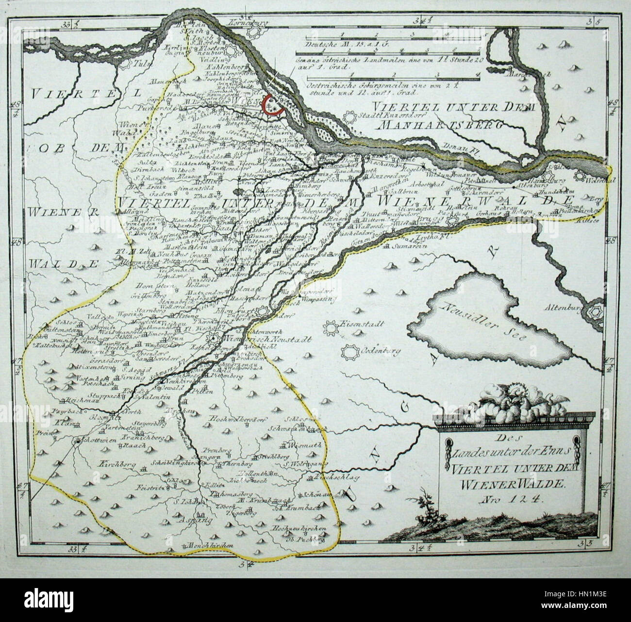 This map of Austria from 1791-1792, created by Reilly, provides a ...