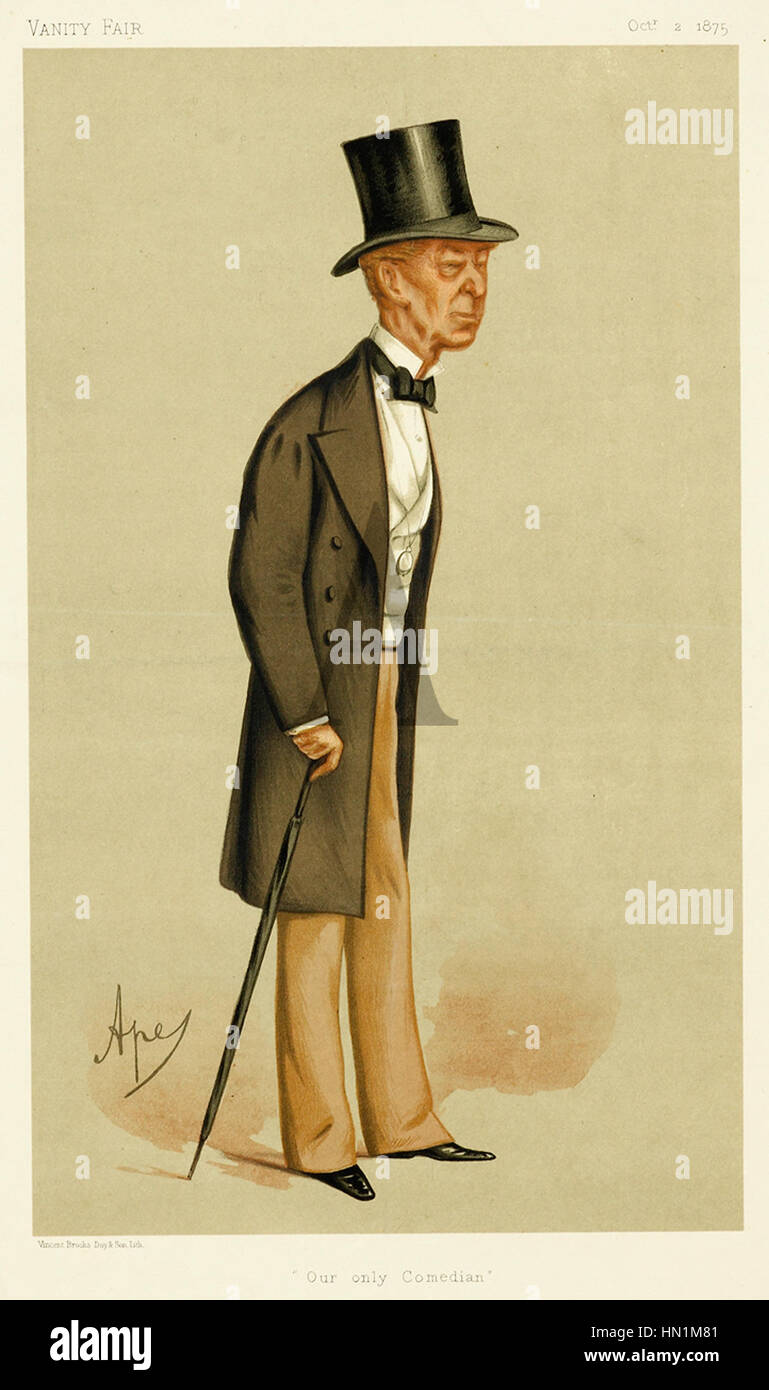 This caricature of Charles James Mathews, published in Vanity Fair on ...