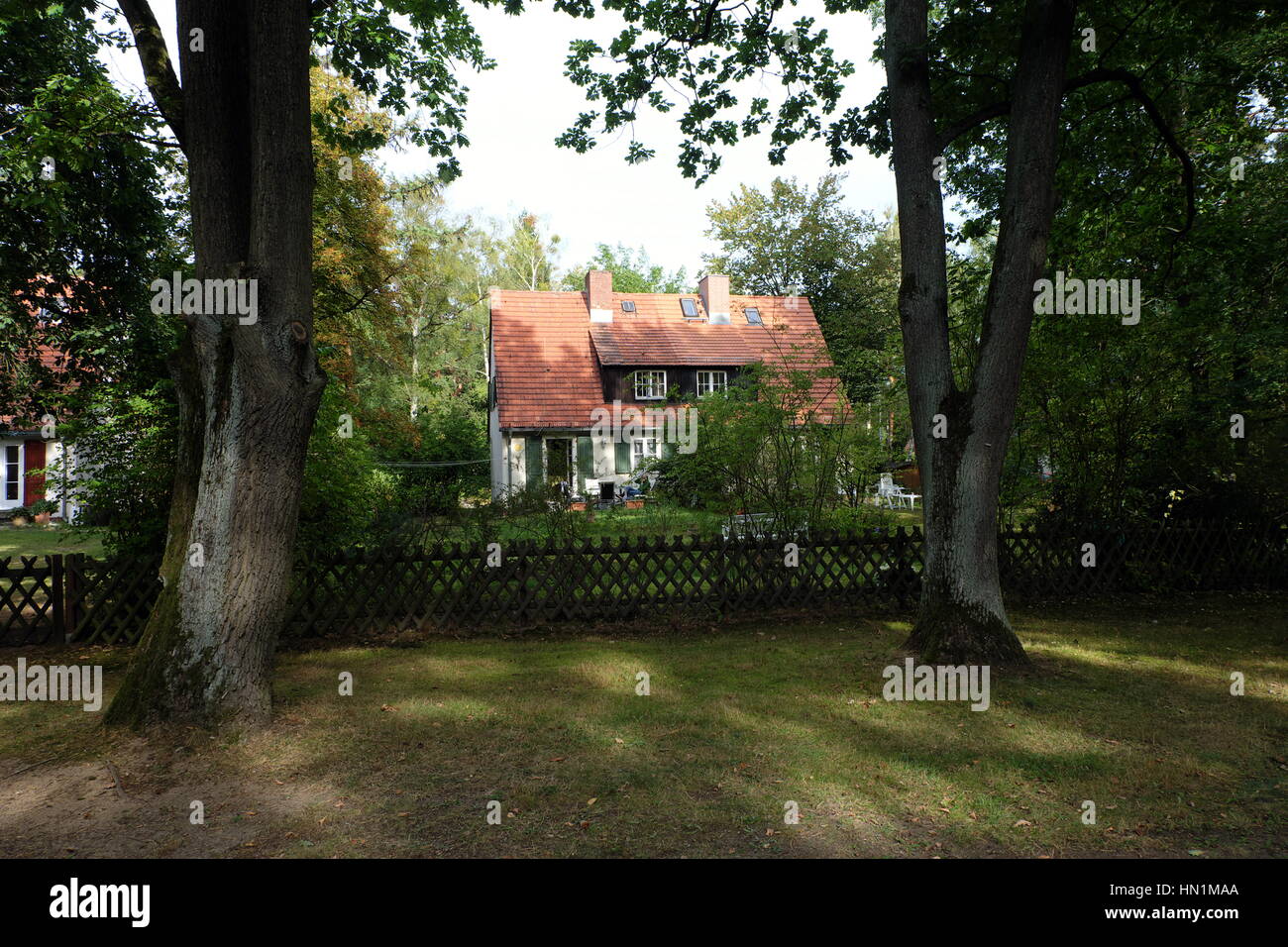 Housing for members of the SS and their families built in the 1930's in ...