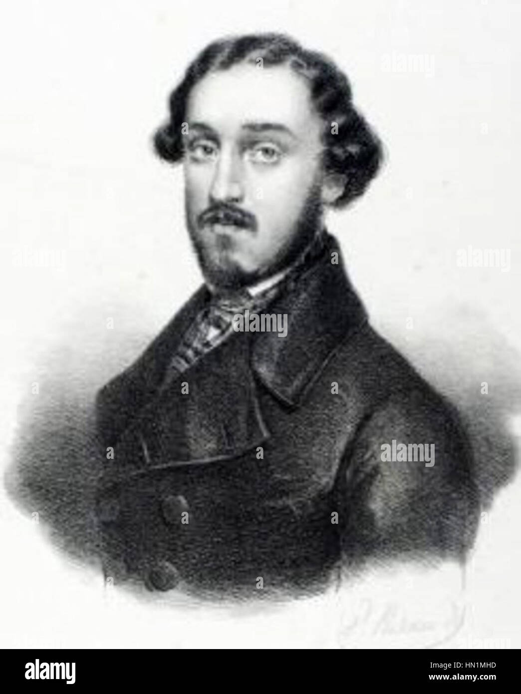 Lodovico Graziani circa 1845 Stock Photo - Alamy