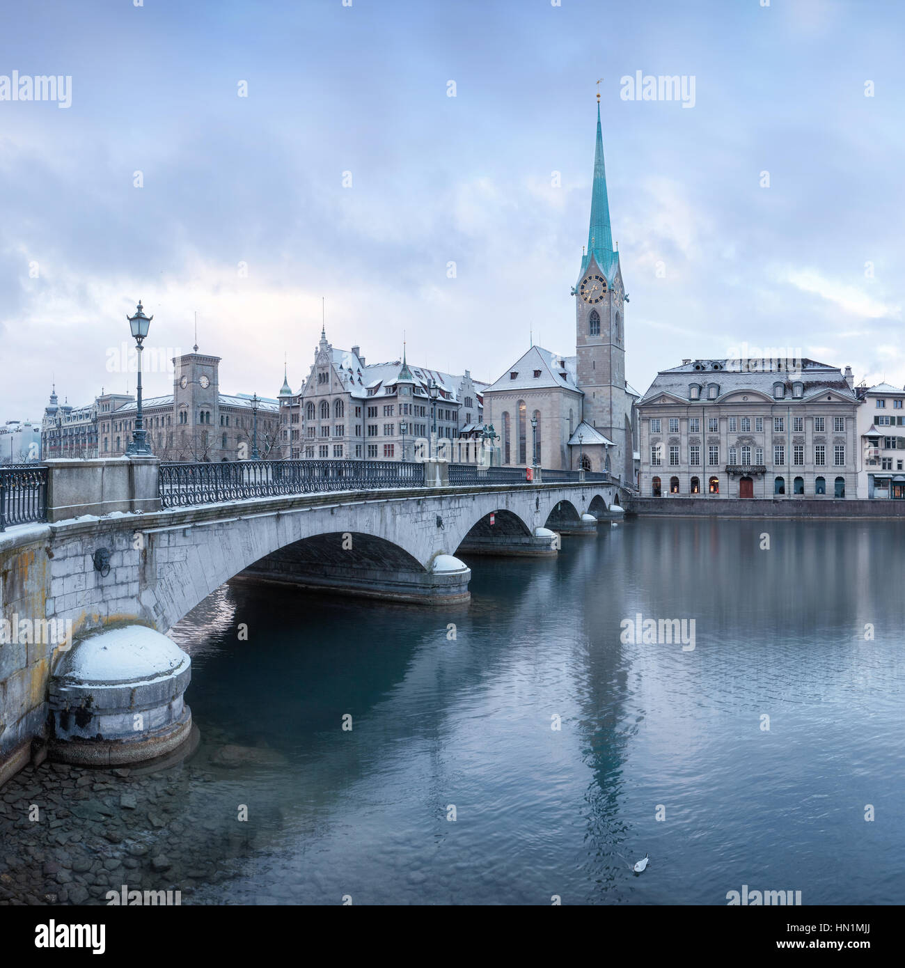Zurich bridge hi-res stock photography and images - Alamy