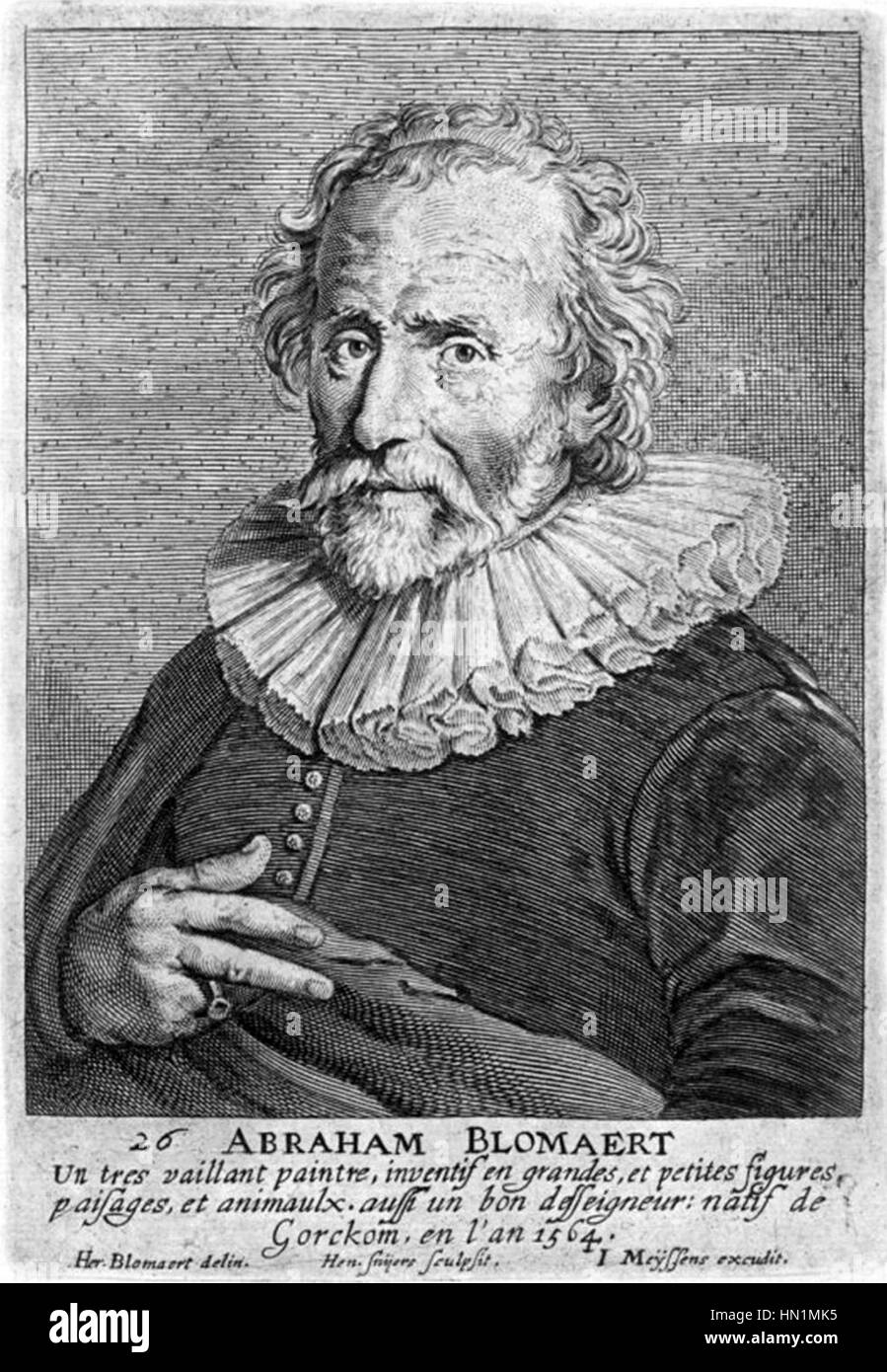 Johannes Meyssens, an artist and engraver, created a portrait of ...
