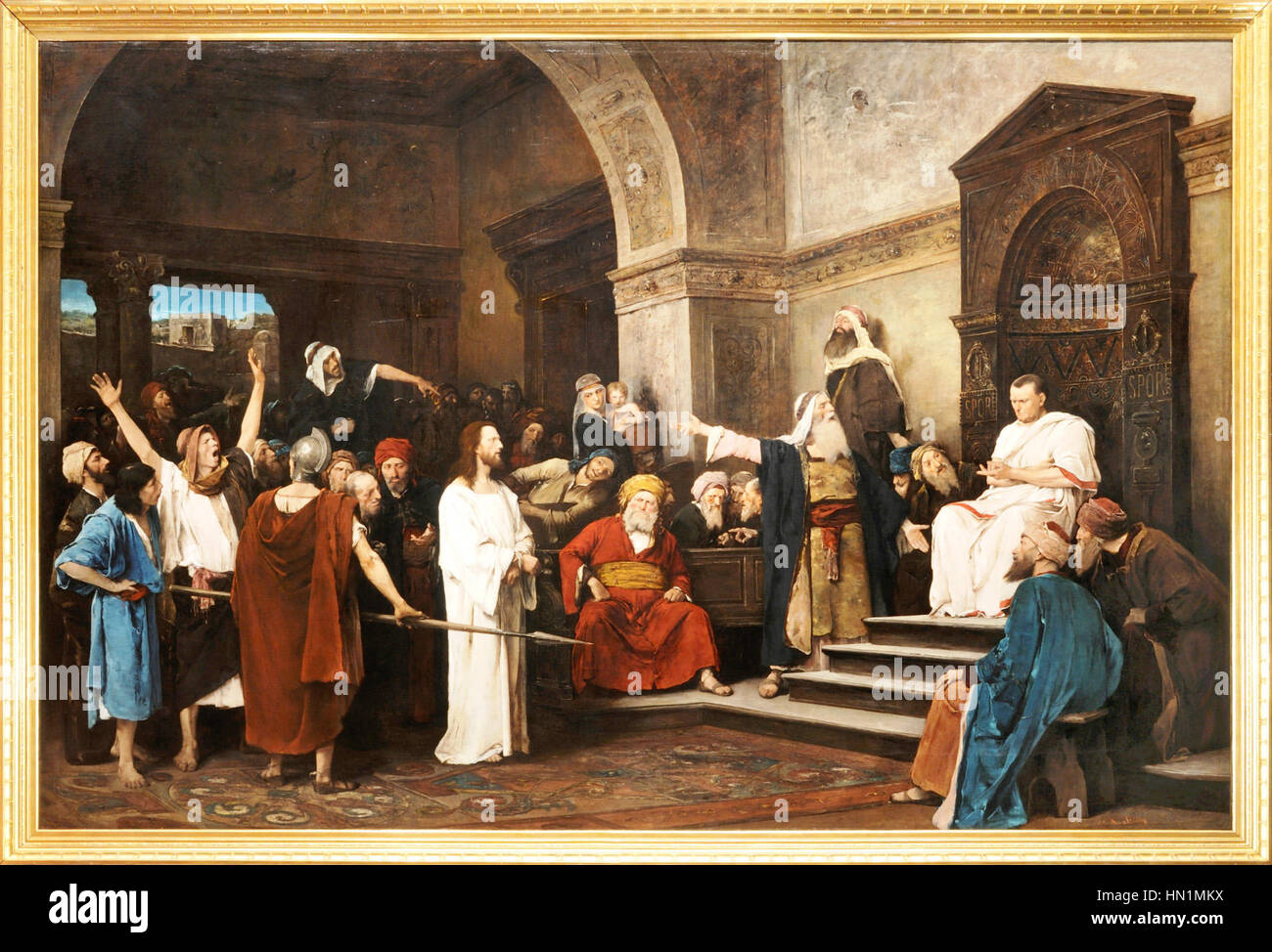 Munkacsy mihaly hi-res stock photography and images - Alamy