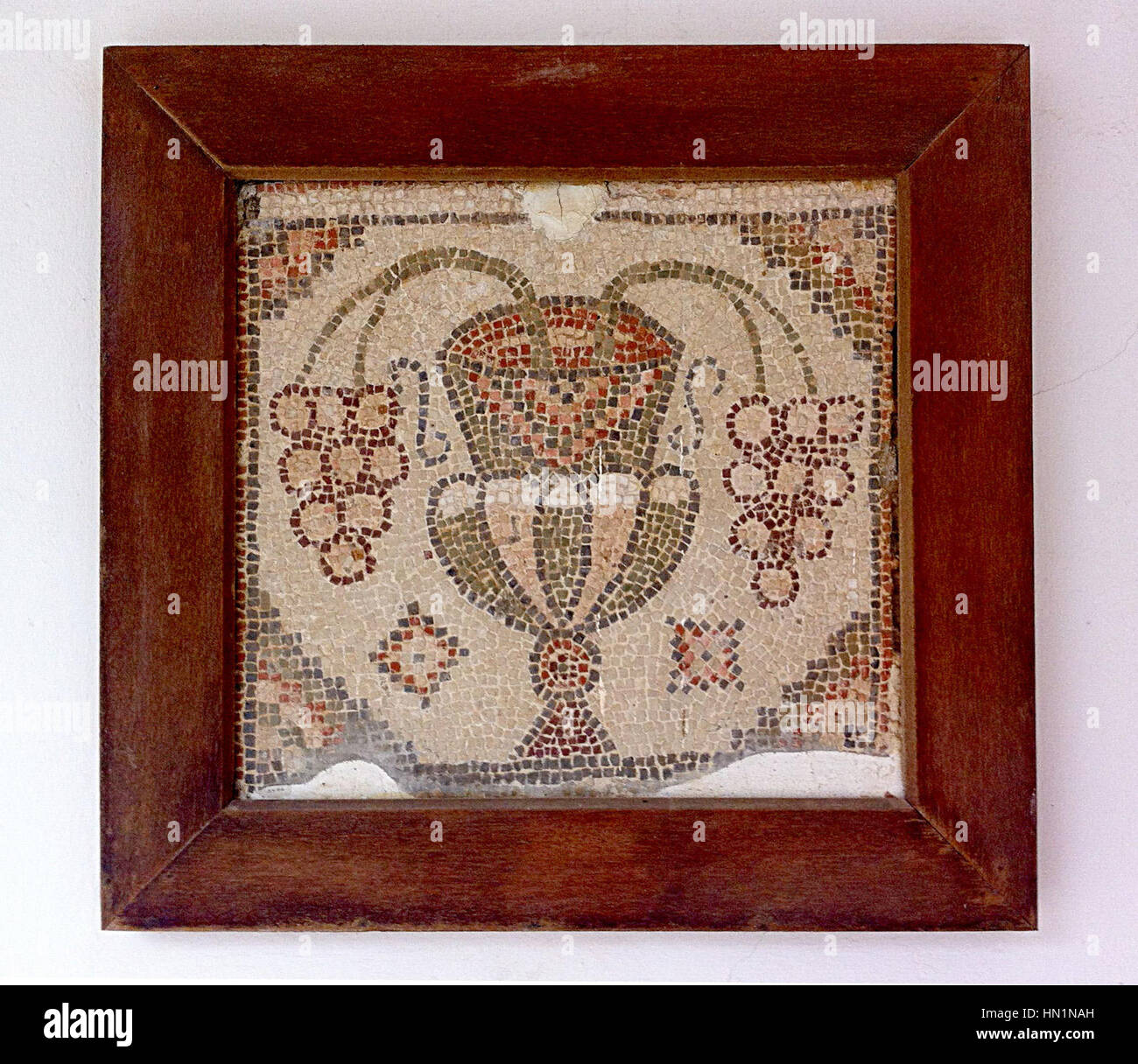 Musee Lamta, Mosaique 5 Stock Photo - Alamy