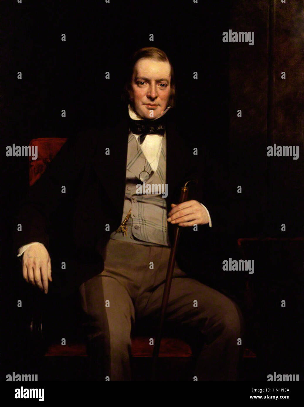 William Molesworth, an influential British figure, is captured in this ...