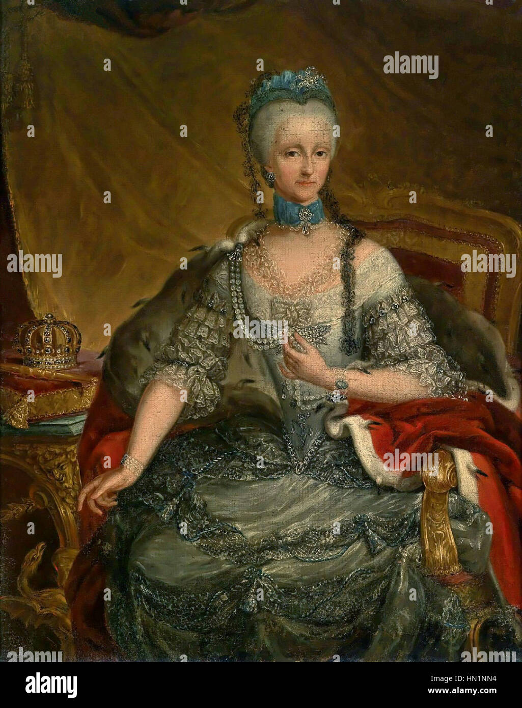 Maria Antonia of Spain as Queen of Sardinia by Vittorio Amadeo Grassi ...