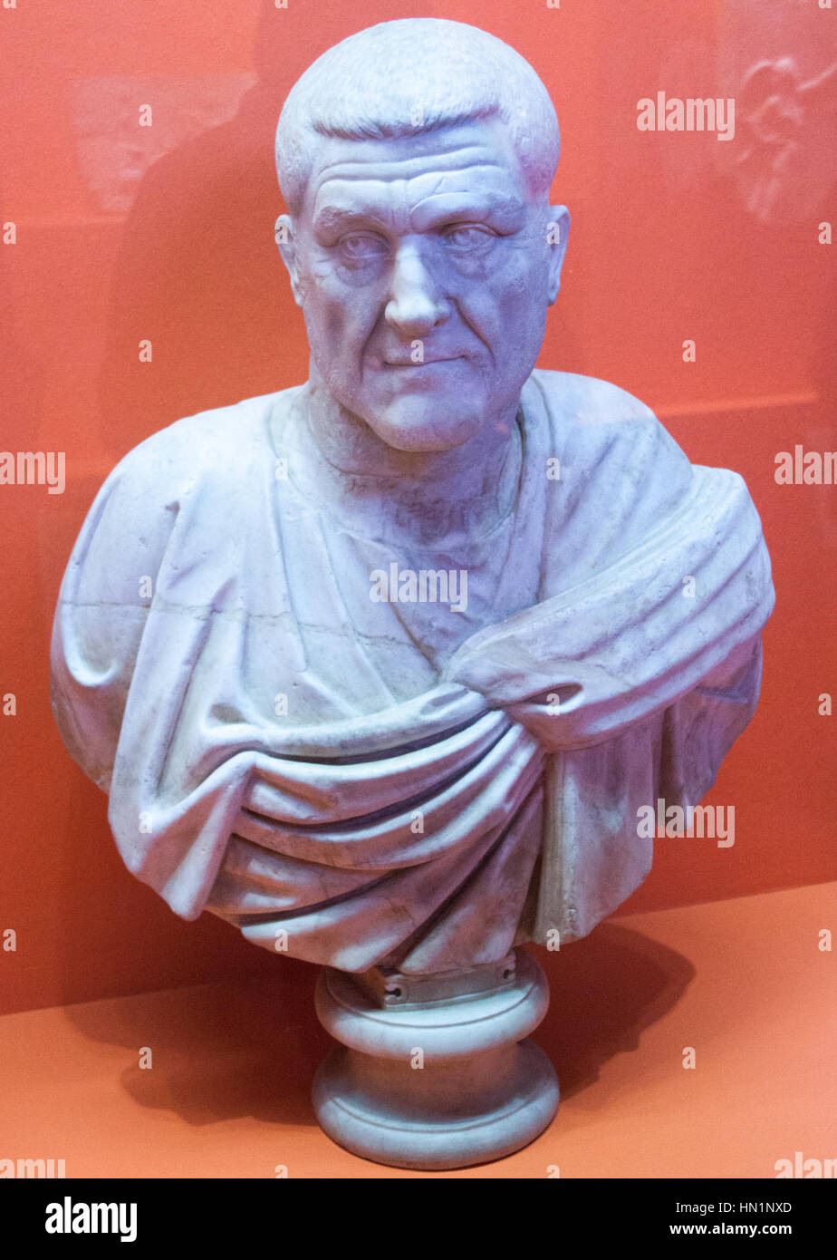 Maximinus Thrax, the barbarian emperor, Colosseum Stock Photo - Alamy