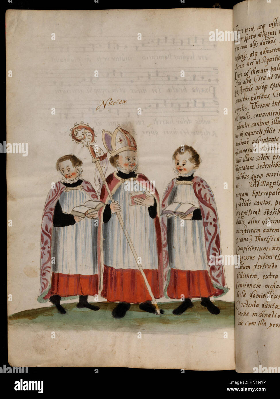 Martin Joseph von Reider, Kinderbischof, Bamberg, 16. Jh Stock Photo ...