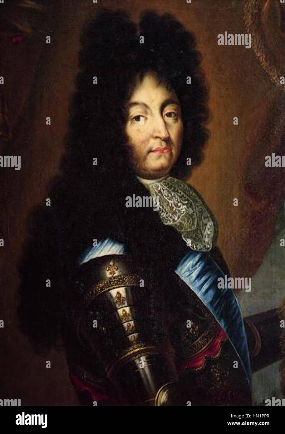 Louis XIV (Rigaud Stock Photo - Alamy