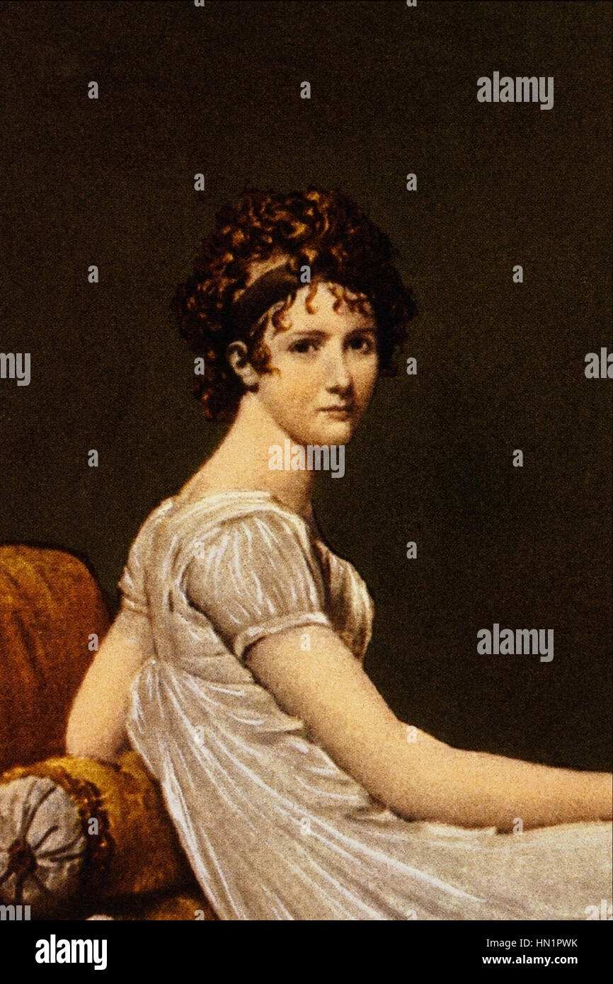 Madame recamier david hi-res stock photography and images - Alamy