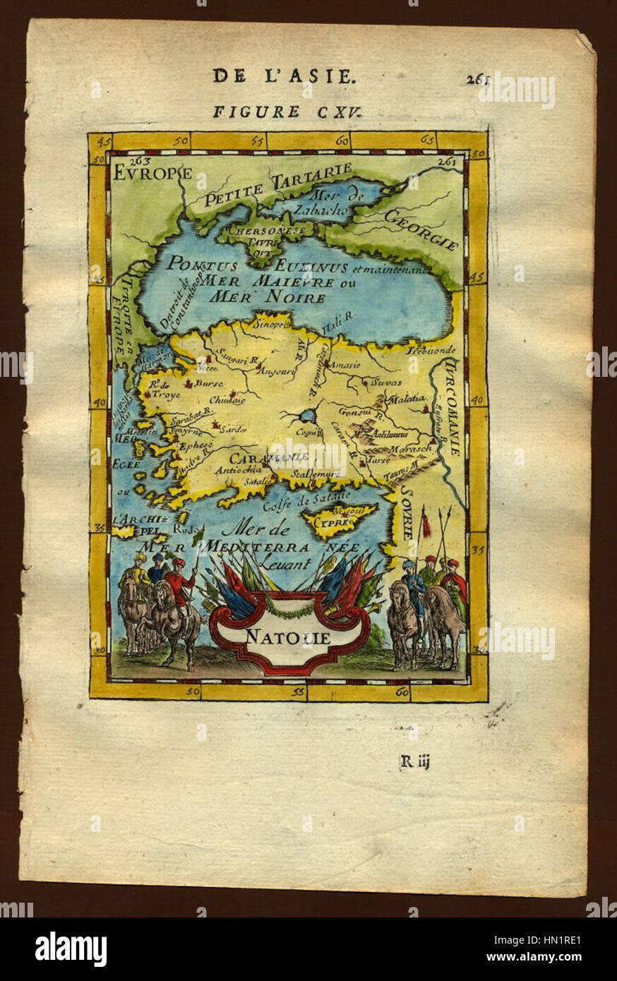 Anatolia map hi-res stock photography and images - Alamy