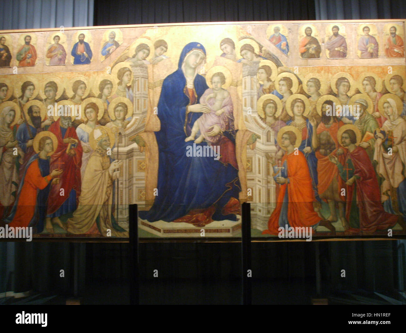 Maesta, Duccio di Buoninsegna 1 Stock Photo - Alamy