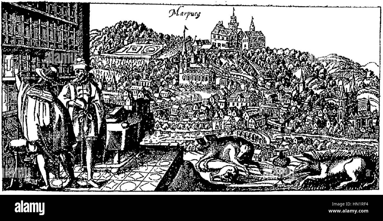 Marburg 1623 daniel meissner Stock Photo - Alamy