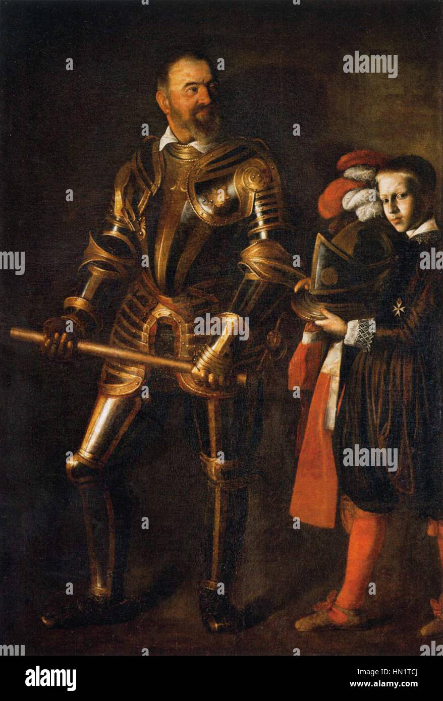 Caravaggio’s 'Portrait of Alof de Wignacourt' depicts the Grand Master ...