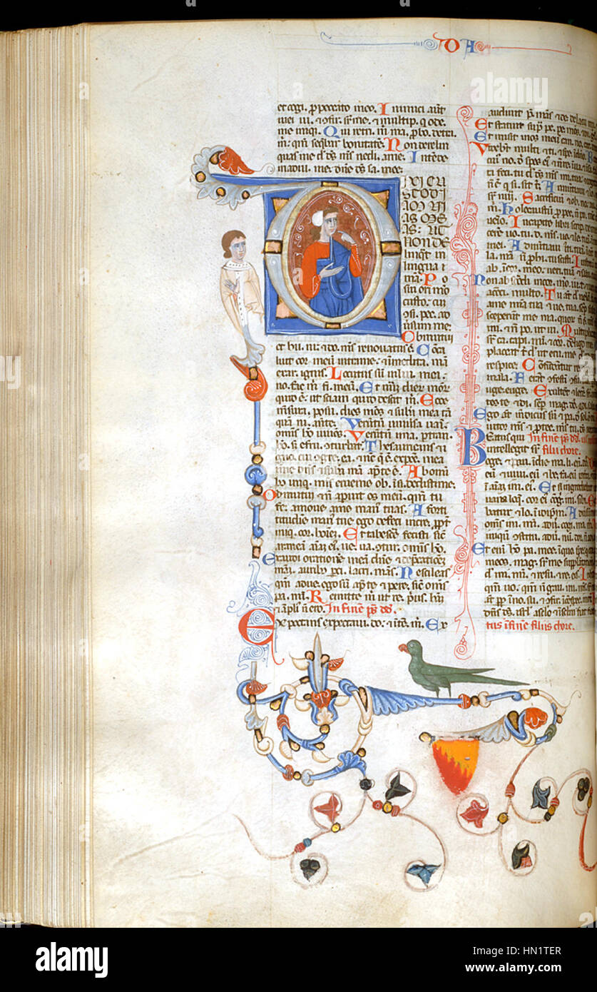 Illuminated bible art hi-res stock photography and images - Alamy