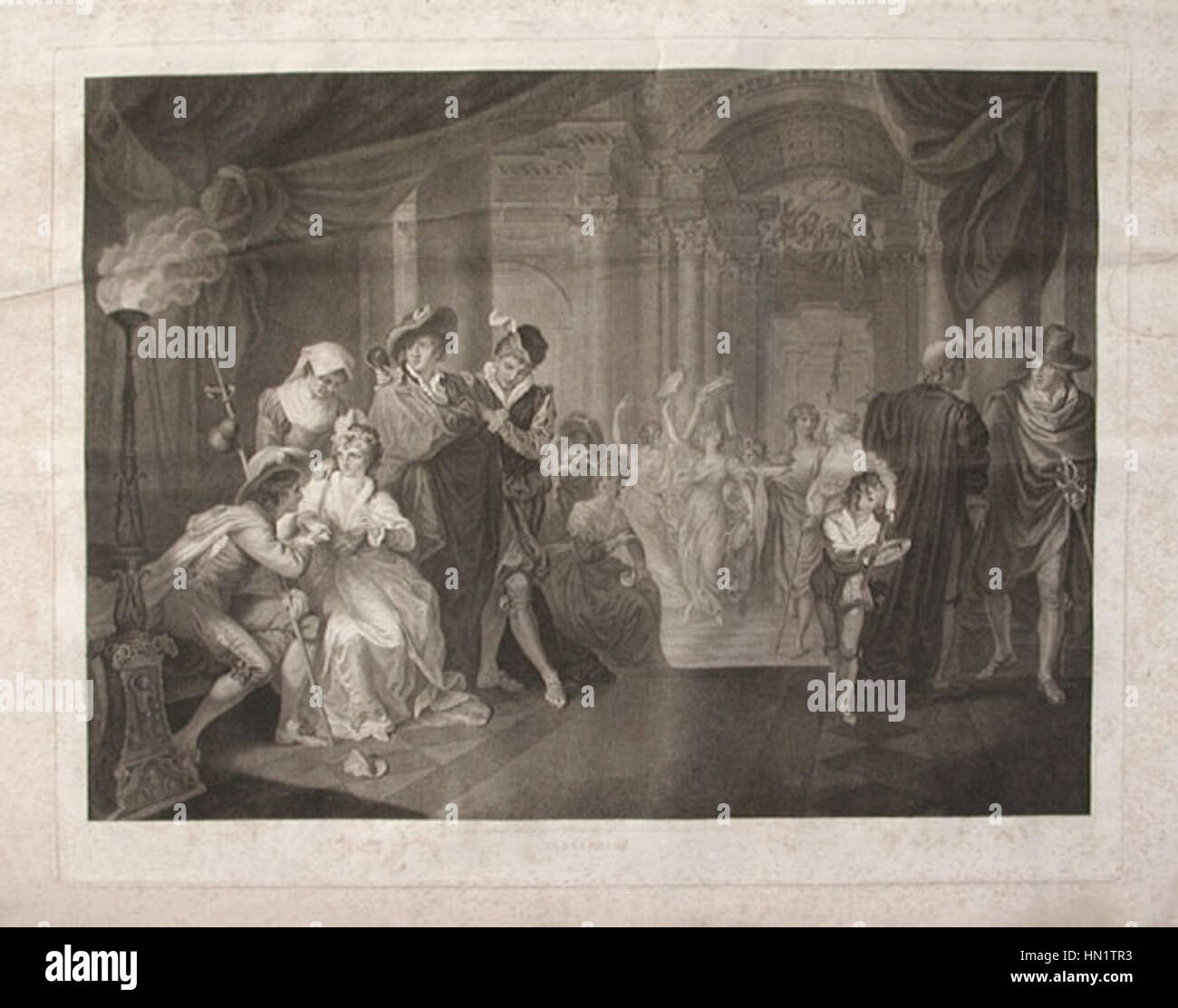 'Miller and Facius Romeo and Juliet' is a theatrical illustration that ...
