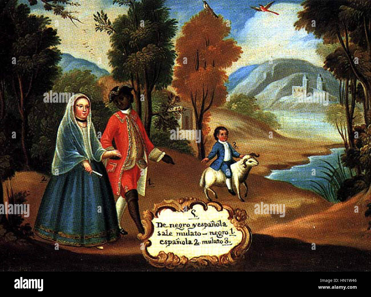 Mulatto painting hi-res stock photography and images - Alamy