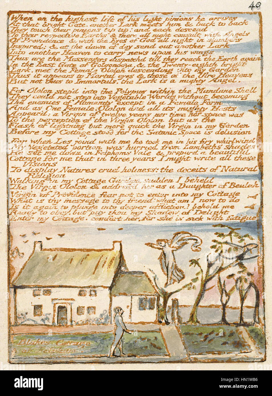 'Milton a Poem' is a work by William Blake, focusing on the life and ...