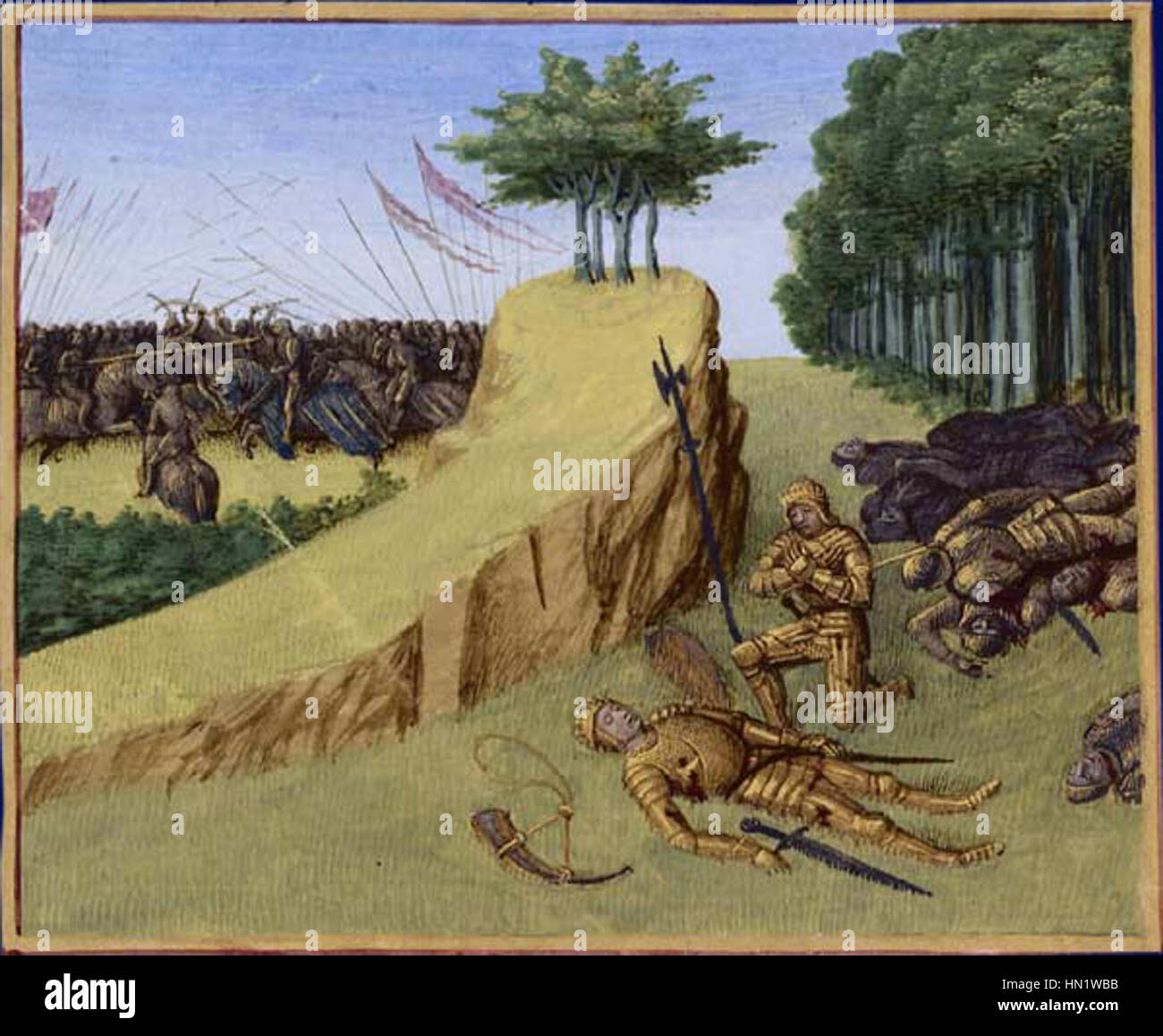 Mort de Roland Stock Photo - Alamy