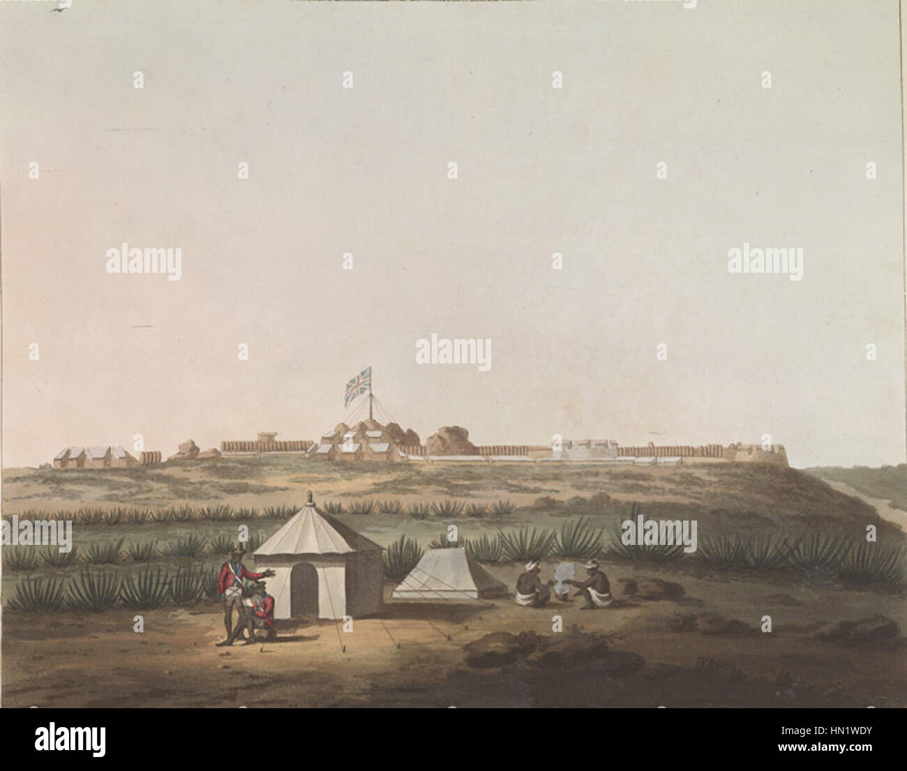 N.W. angle of Osar Stock Photo - Alamy