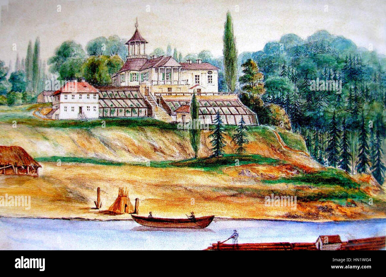 Napoleon Orda-Manor Paniamun Stock Photo - Alamy